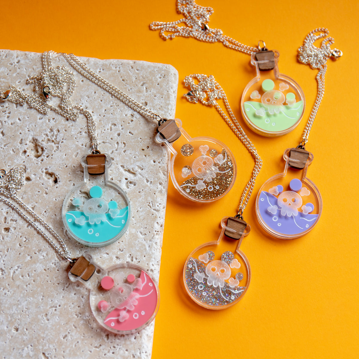 Poison Bottle Brooch | Finest Imaginary